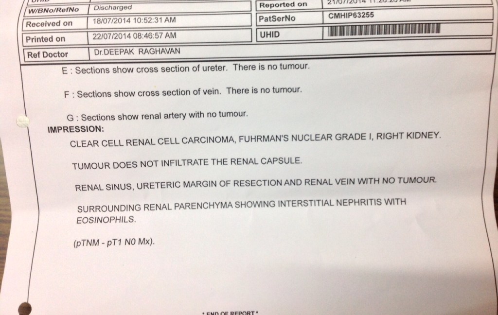 RENAL MASS – HYPERNEPHROMA – RENAL CELL CARCINOMA | Looking Through a ...